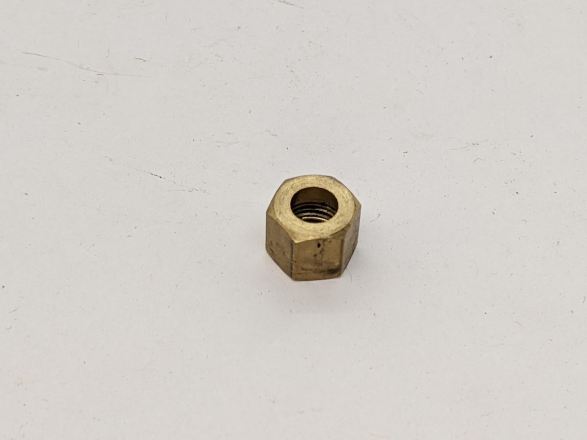 29-2089 Oil Feed Pipe Nut, 1/8 bsp x 28, B25/B44/A65 – Morrie's Place Cycle