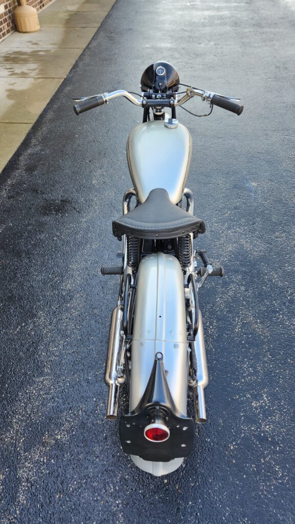 1957 Triumph Pre Unit Custom – Morrie's Place Cycle