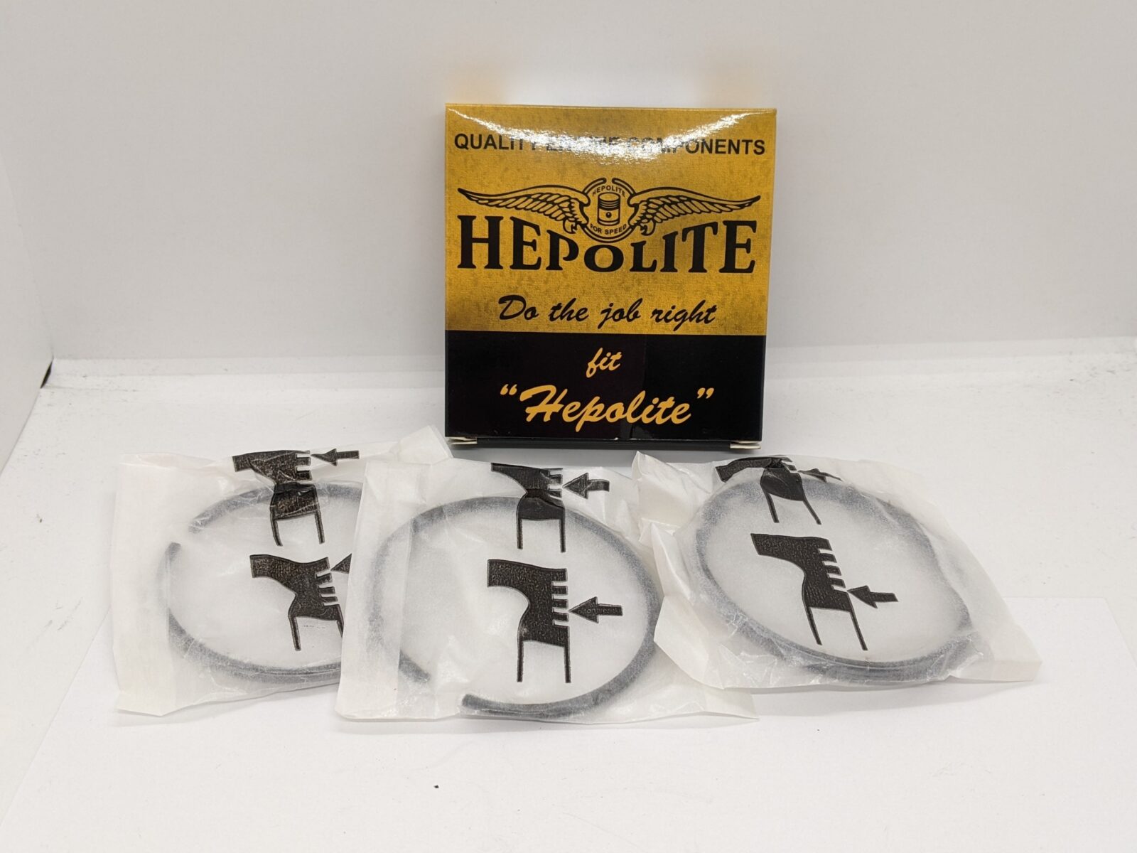 99-3789 Piston Ring Set Triumph 750CC +.060, Hepolite Brand – Morrie's ...