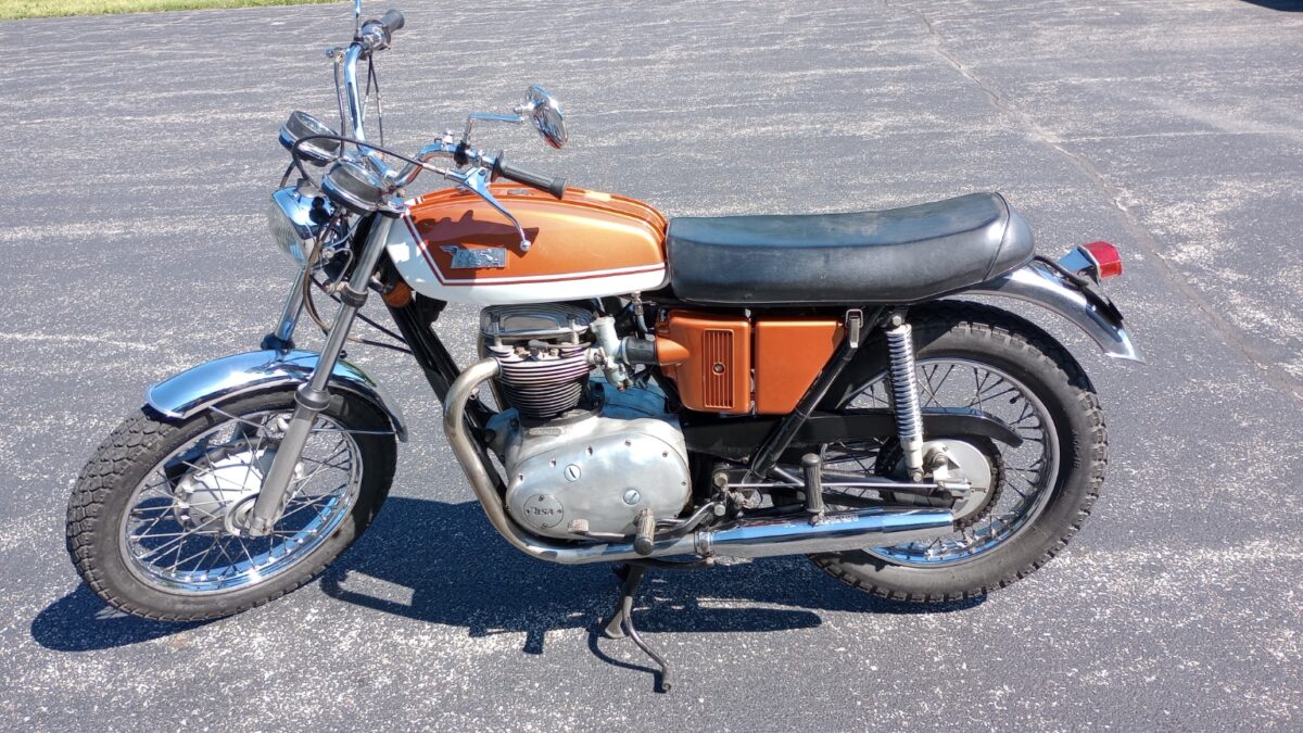 1971 BSA A65 Fire Bird Scrambler – Morrie's Place Cycle