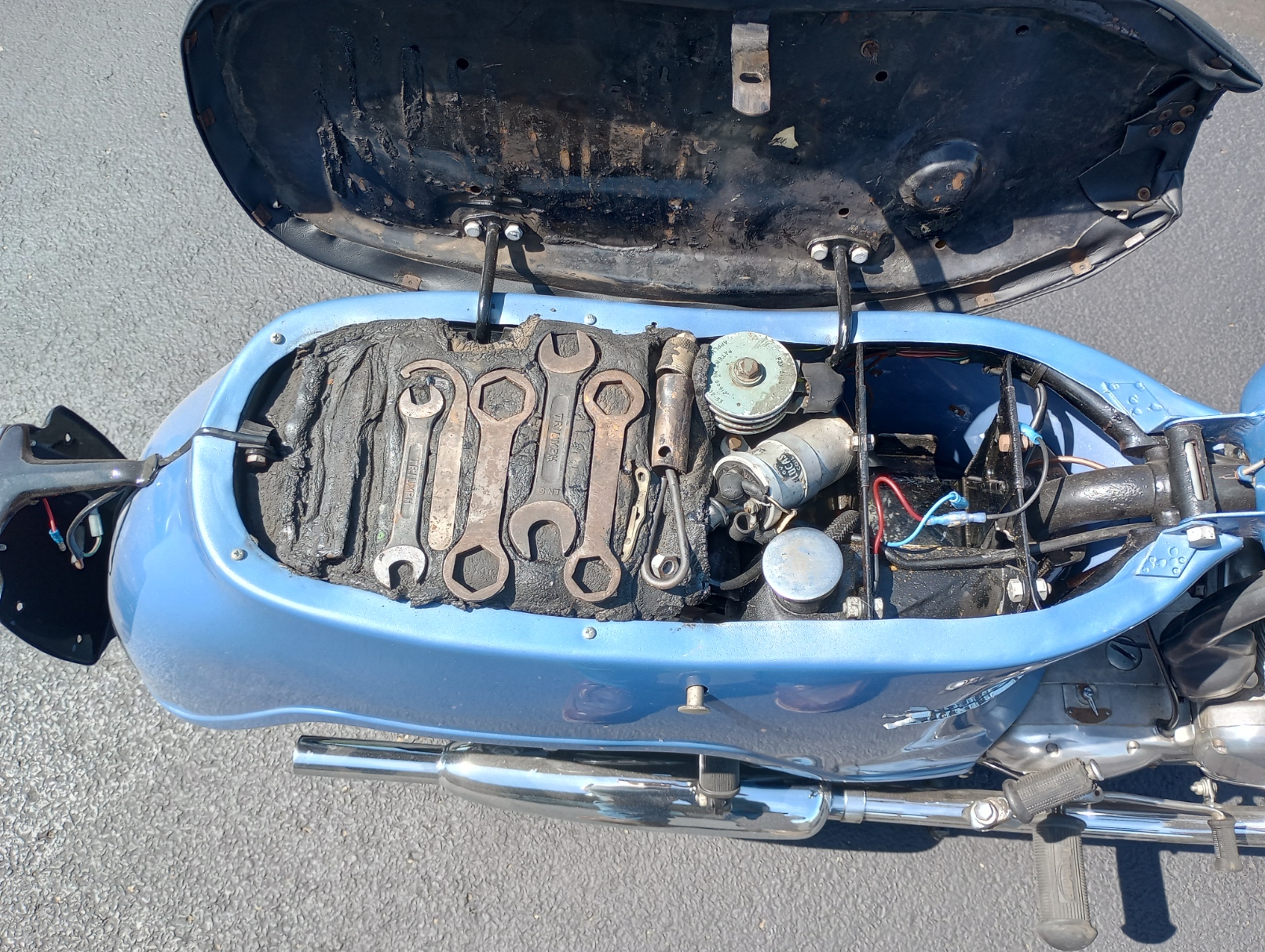 1958 Triumph 3TA – Morrie's Place Cycle
