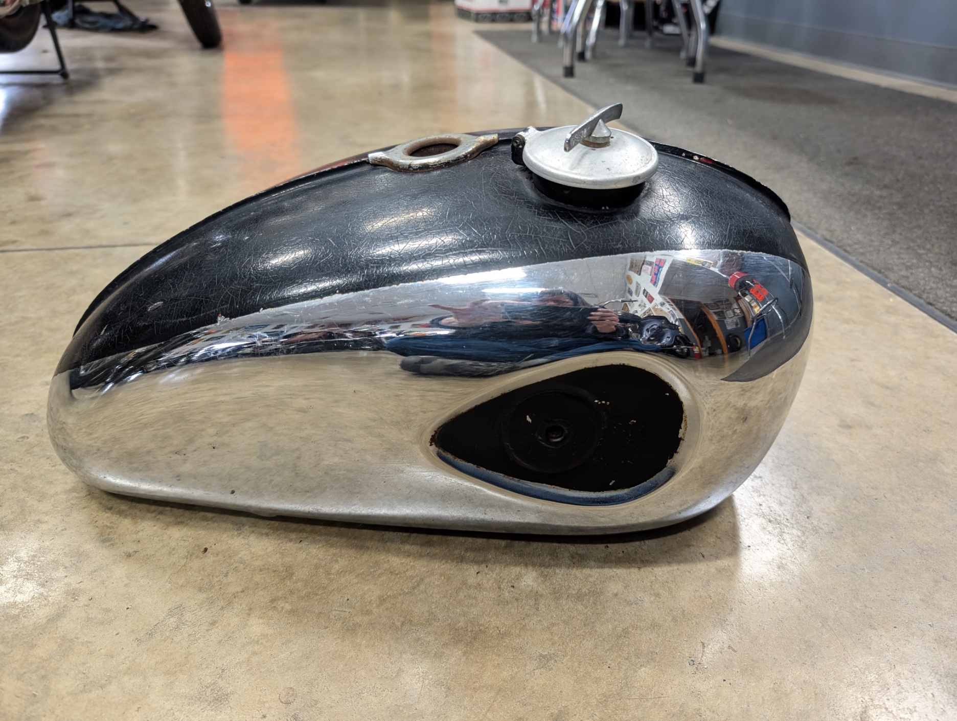 68-8145 1967 BSA Lightning/Thunderbolt Tank – Morrie's Place Cycle